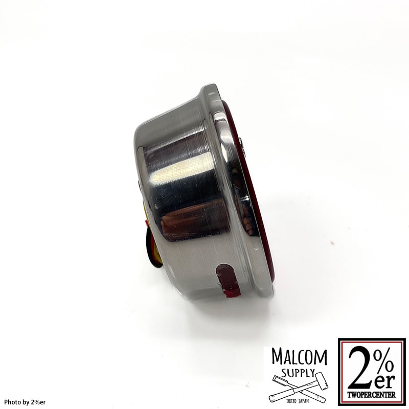 Round Tail Light Bullseye MALCOM SUPPLY