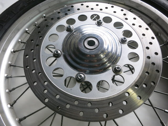 Front Disc Hub Caps Starburst